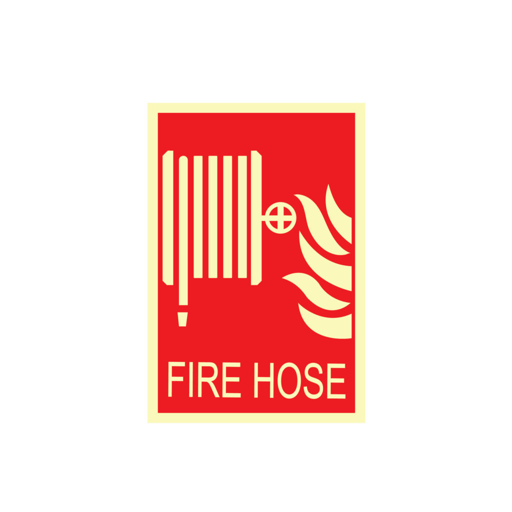 Fire Hose Sign – GBC Safety Glow