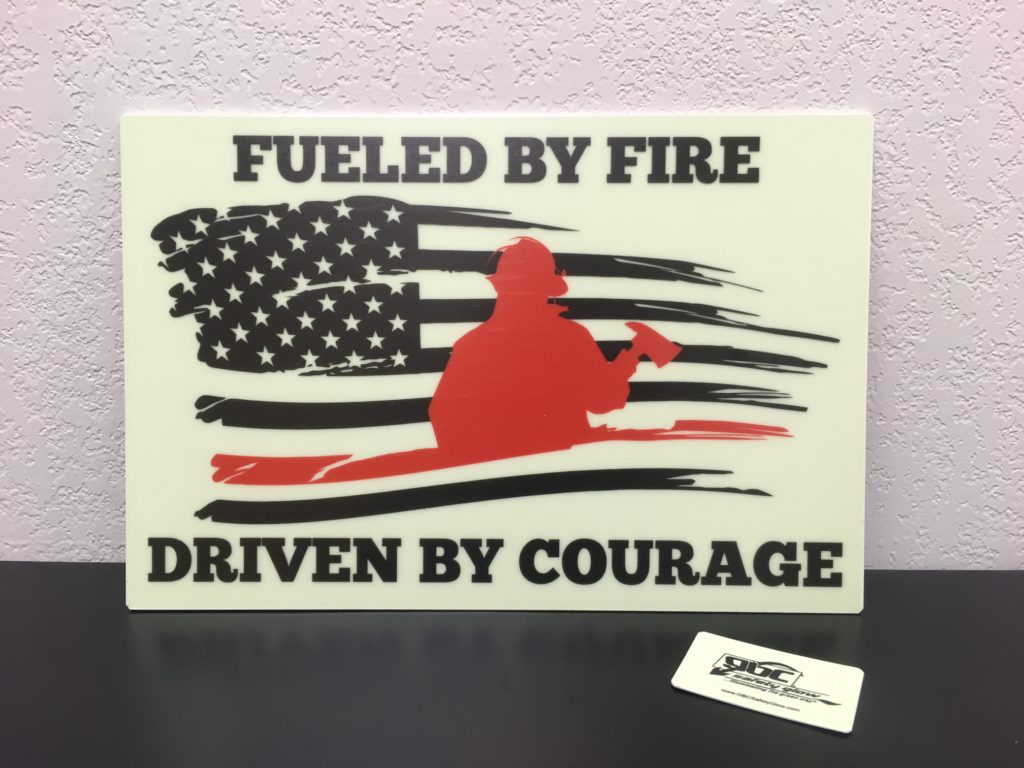Custom Glowing Signs – GBC Safety Glow