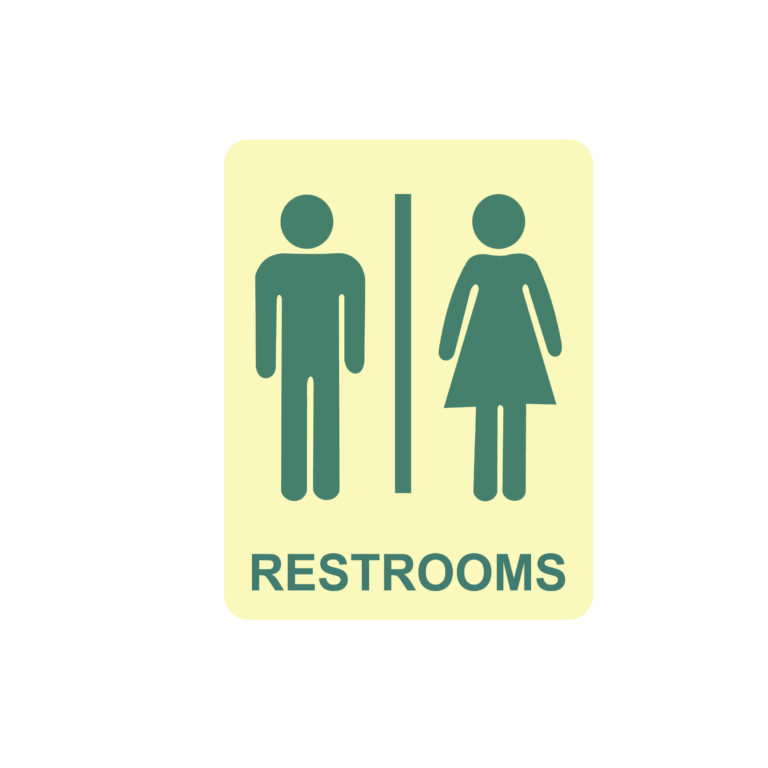 Public Restroom Signs – GBC Safety Glow